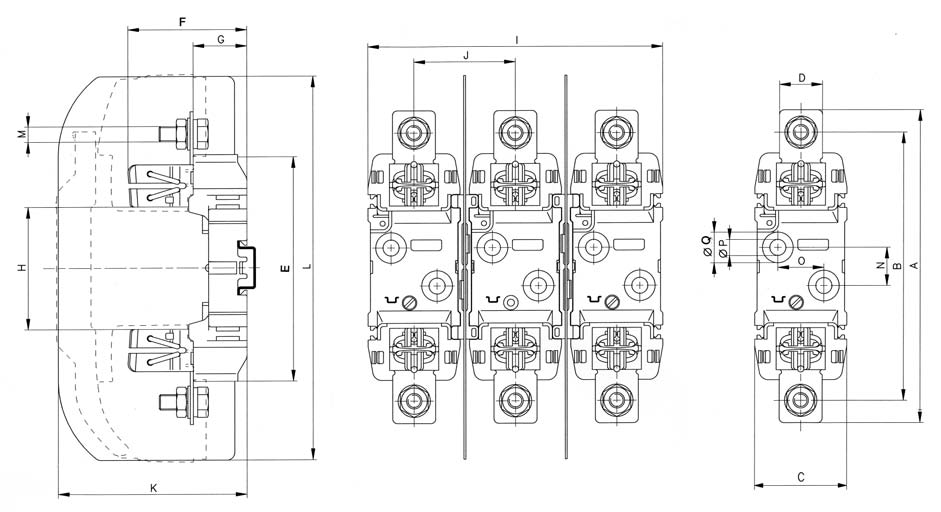 NH Fuse Bases - Bussmann (EATON / Formerly Cooper) Authorized ...